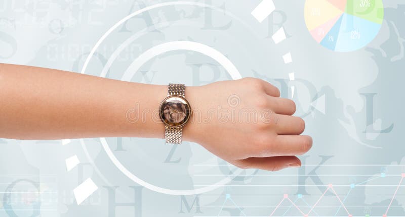 Clocks with World Time and Finance Business Concept Stock Photo - Image ...