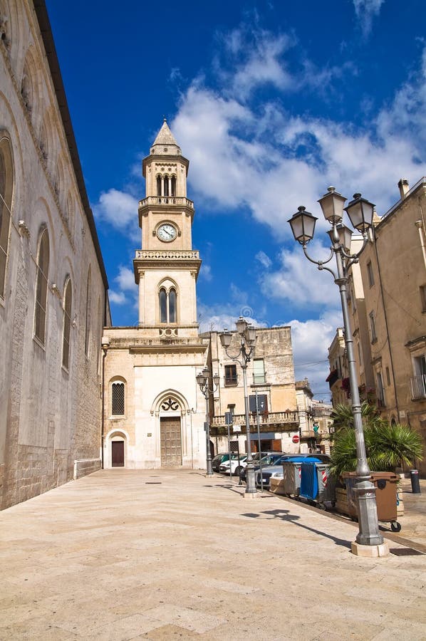 Clocktower Altamura Puglia Italy Arkivfoto - Bild av klocka, gammal ...