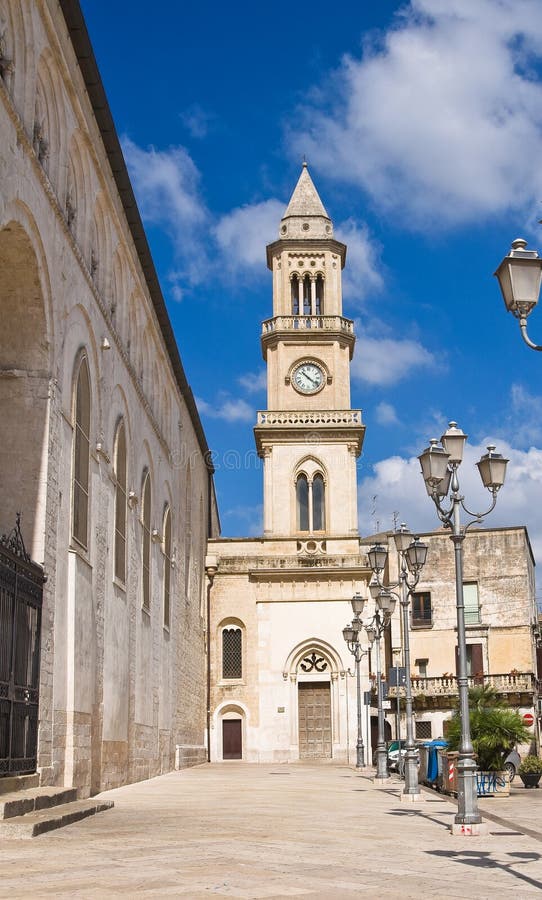 Clocktower. Altamura. Puglia. Italy. Stock Photo - Image of belfry ...