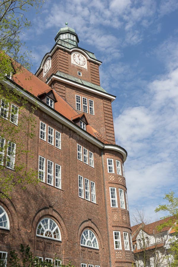 Old High School in Flensburg Stock Photo - Image of high, tourism ...