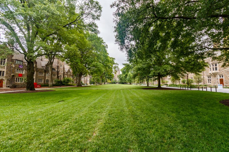 Clocktower Quad at Duke University Editorial Photography - Image of ...