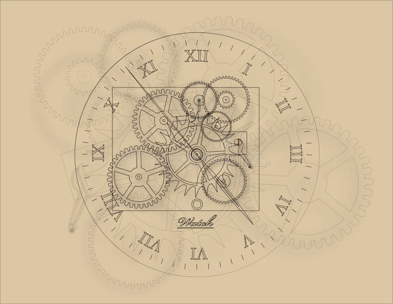 Clockwork Movement Stock Illustrations – 4,253 Clockwork Movement Stock ...