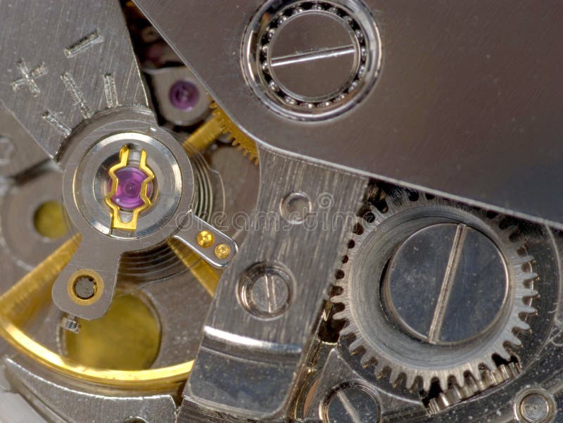 Clockwork stock image. Image of machines, quality, circle - 19564729