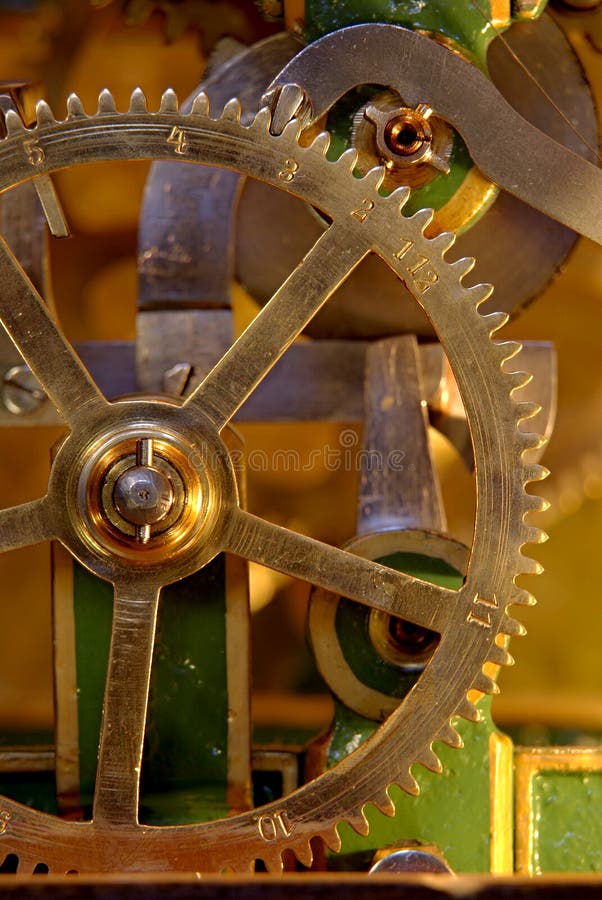 Clockwork stock image. Image of decor, cogwheel, mechanical - 19768401