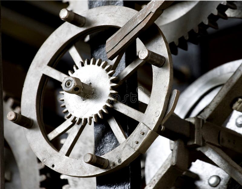 Clockwork stock image. Image of spring, detail, tech - 24592217