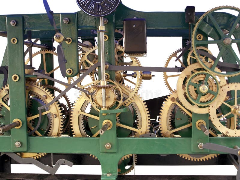 Clockwork stock image. Image of machinery, time, cogs - 5457409