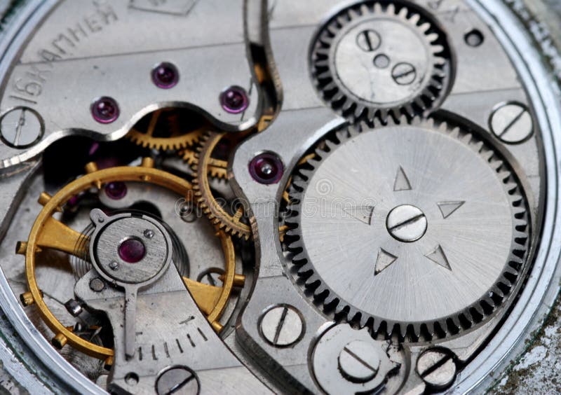 Clockwork stock image. Image of gear, pocket, time, minute - 663077