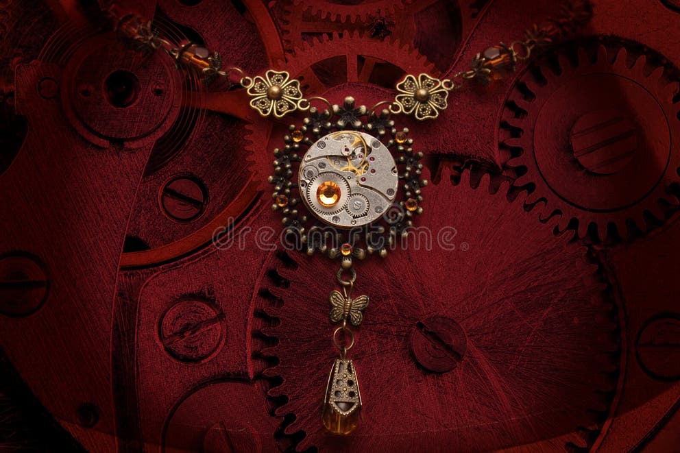 Clockwork stock photo. Image of device, mechanism, steam - 44893556