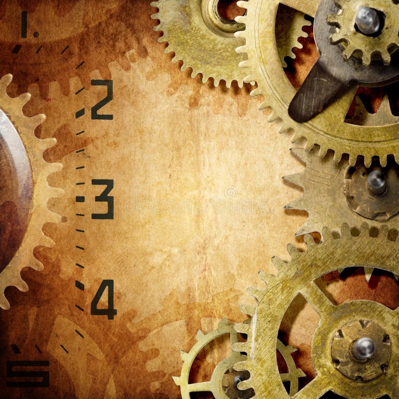 Clockwork background stock illustration. Illustration of connection ...