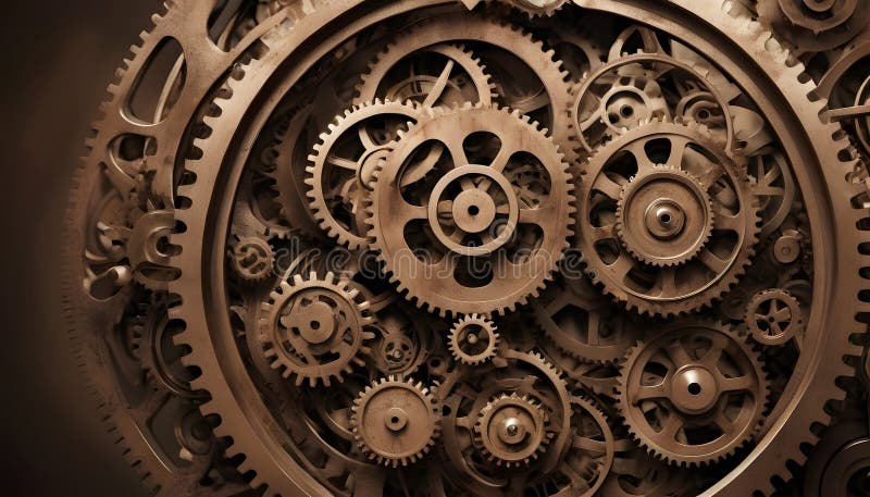 Clockwork Complexity stock photo. Image of historic - 308802798