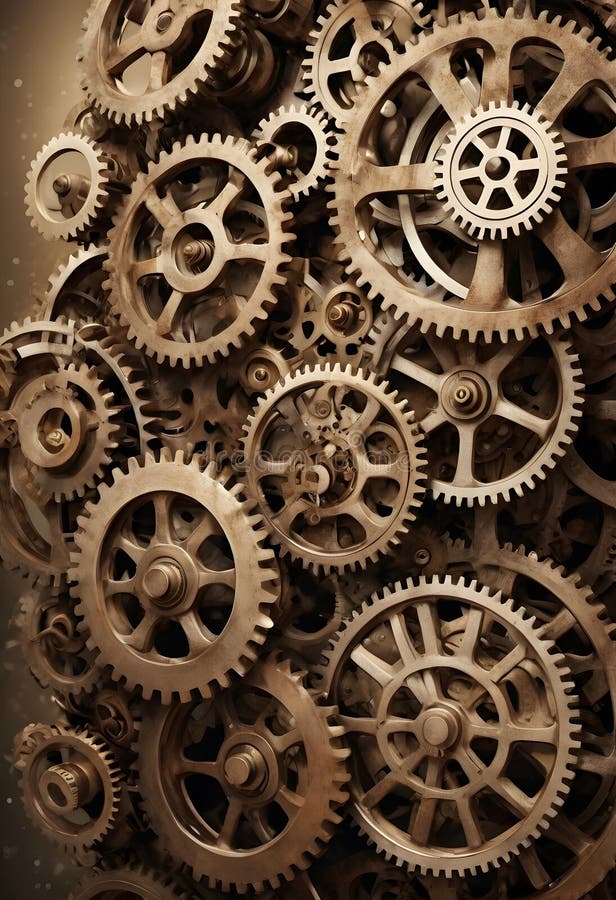 Clockwork Complexity stock image. Image of system, complexity - 308802839