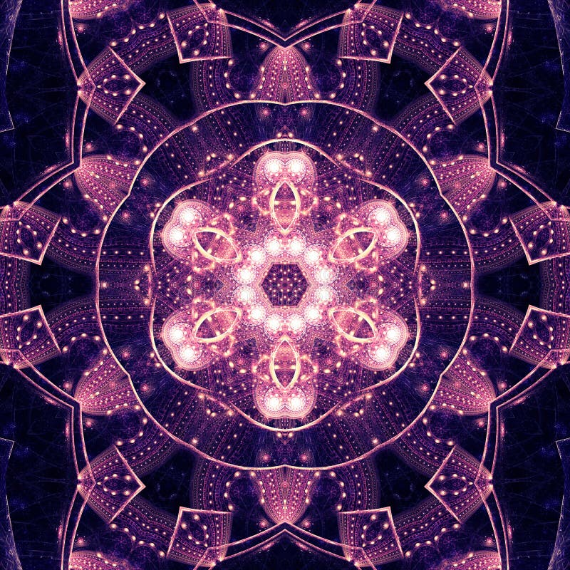 Clockwork fractal mandala stock illustration. Illustration of business ...