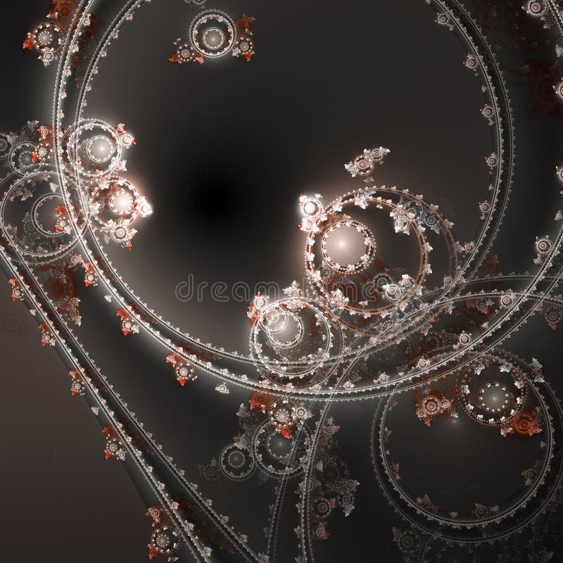 Fractal time stock illustration. Illustration of fractal - 24286136