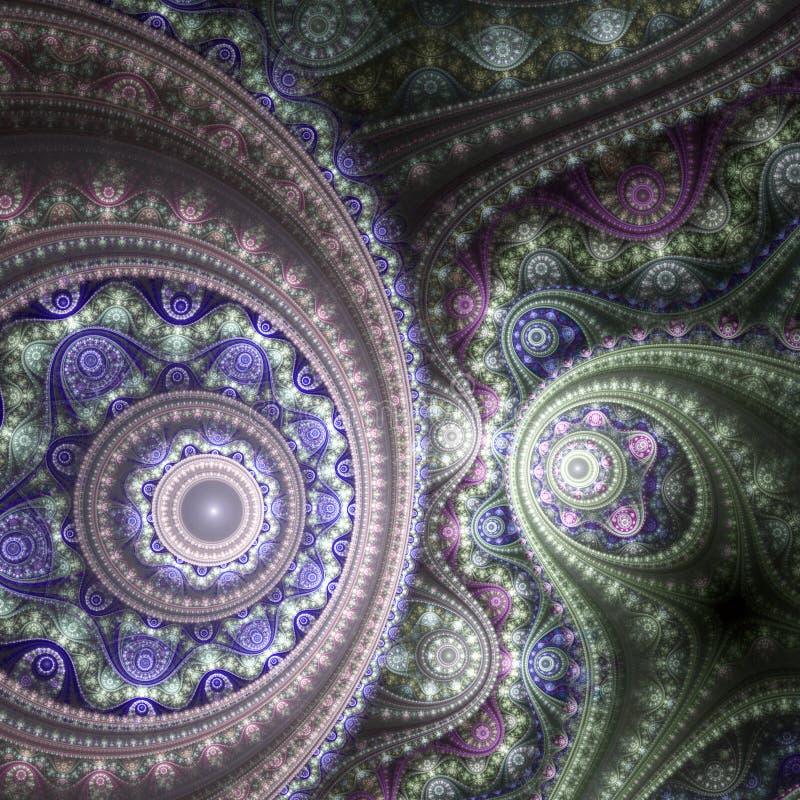 Fractal time stock illustration. Illustration of fractal - 24286136