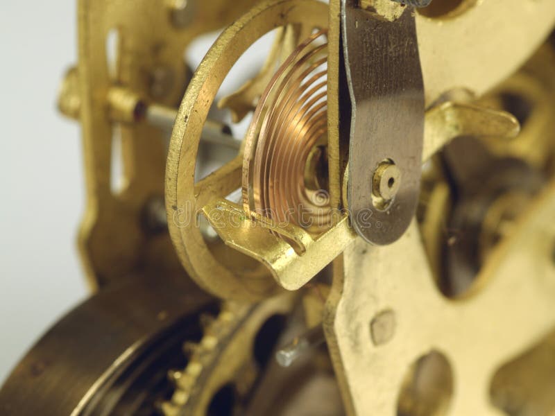 Clockwork Fragment Close Up Stock Photo - Image of objects, shiny: 12118118