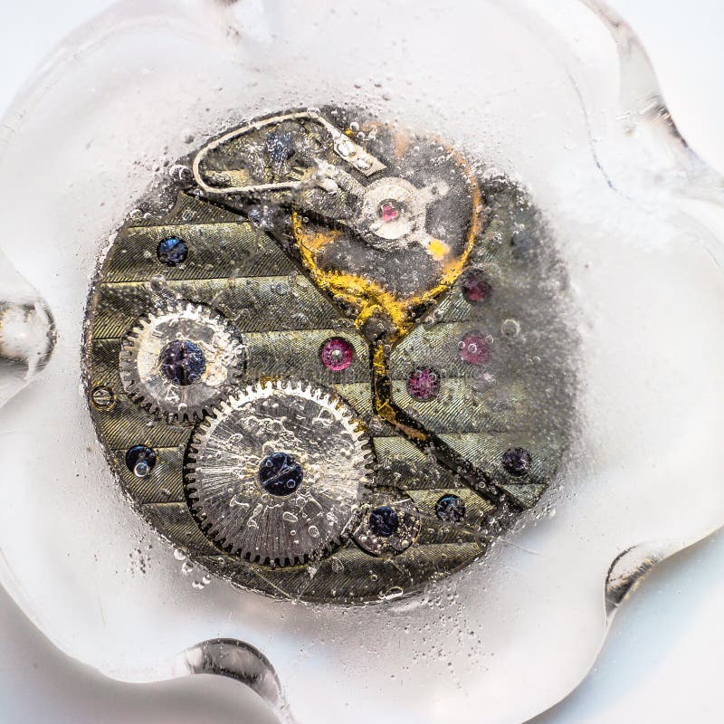 Clockwork stock image. Image of frozen, bronze, mechanism - 47245289