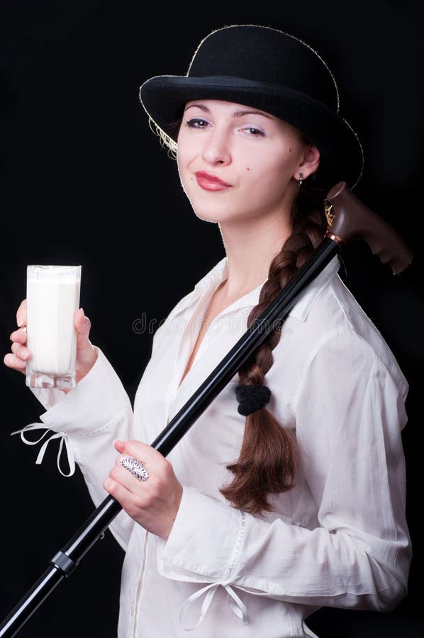 Clockwork Girl stock photo. Image of clockwork, attitude - 20358050