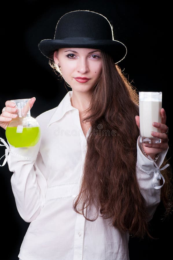 Clockwork Girl stock photo. Image of woman, product, beauty - 20381398