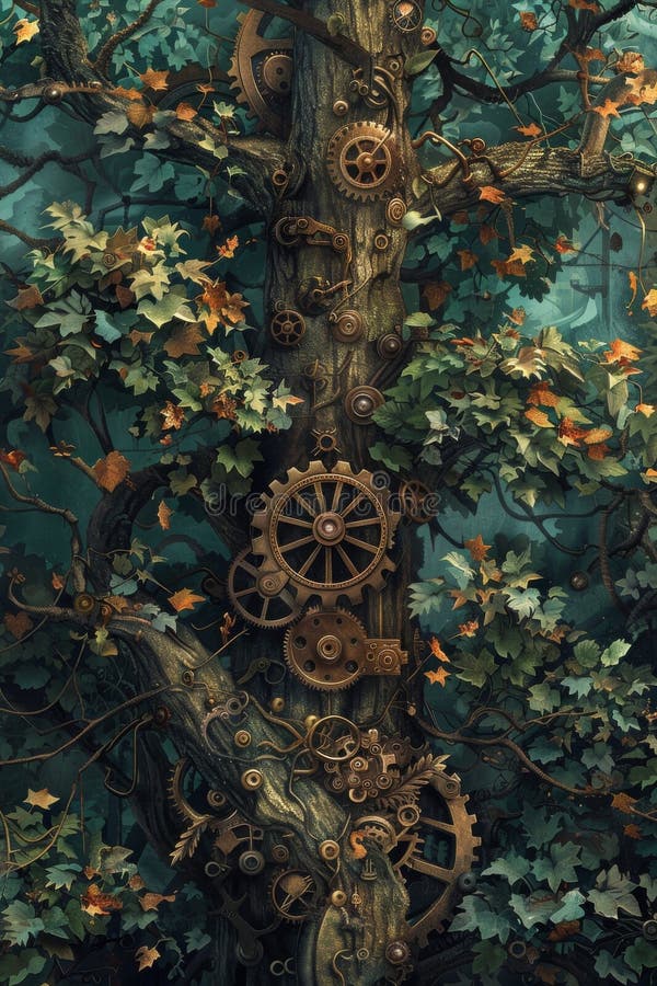 Clockwork Jungle Stock Illustrations – 15 Clockwork Jungle Stock ...