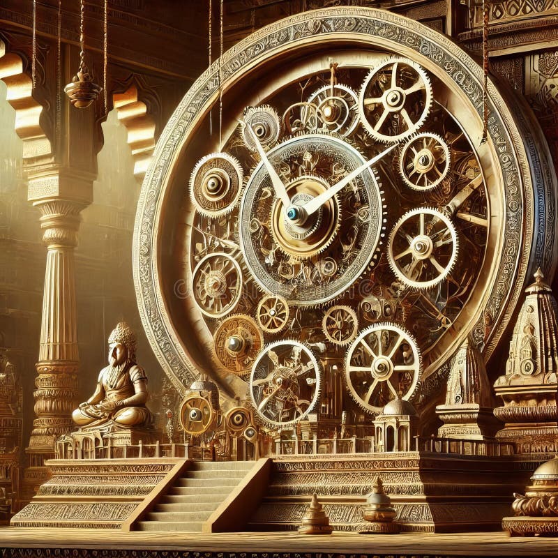 Clockwork Machine in Ancient India a Clockwork Machine Inspired Stock ...