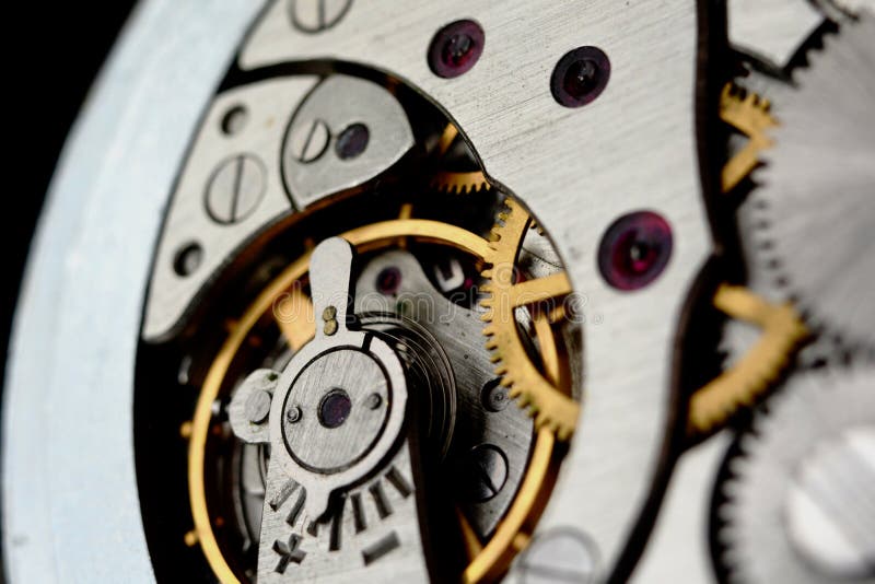 Clockwork. Macro Shot of Clock Mechanism. Gears Stock Photo - Image of ... Clockwork. Macro Shot of Clock Mechanism. Gears Stock Photo - Image of ...