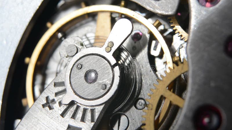 Clockwork. Macro Shot of Clock Mechanism. Gears Stock Footage - Video ... Clockwork. Macro Shot of Clock Mechanism. Gears Stock Footage - Video ...