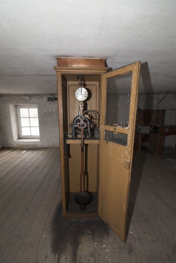 Clockwork in Mechanical Time Measurement Stock Photo - Image of ...