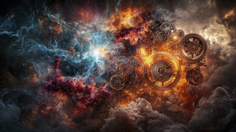 Clockwork Mechanisms Intertwined with Cosmic Patterns Galaxy Digital ...