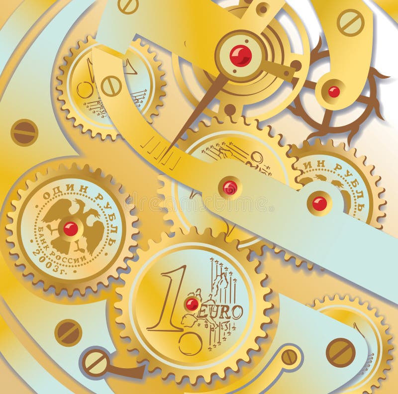 Euro in Crisis stock vector. Illustration of dispute - 10746481