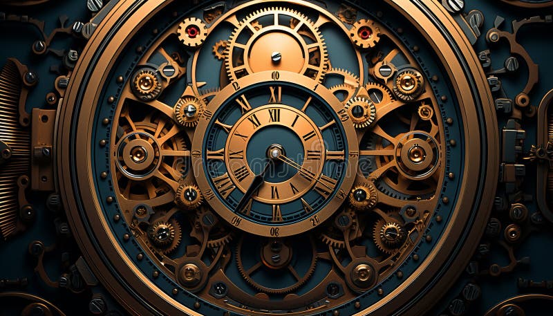 Clockworks of Industry Turn in Metallic Machinery for Business Success ...