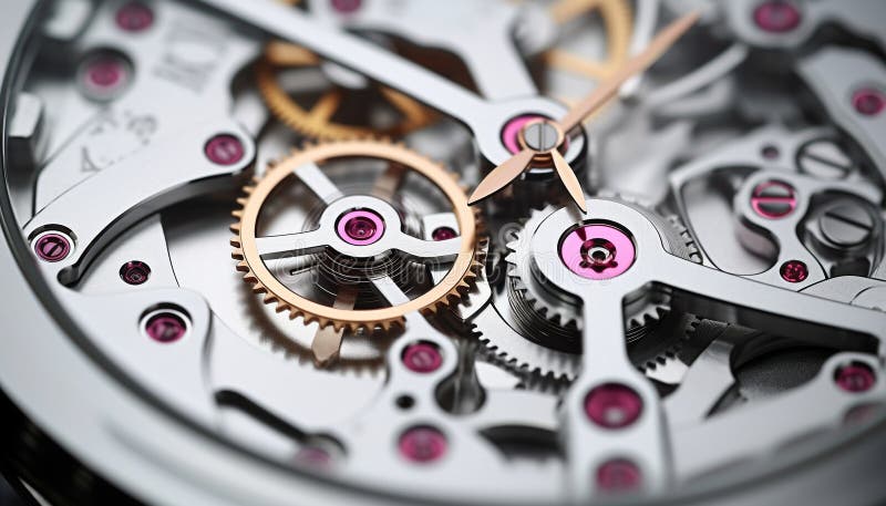 Clockworks in Motion, Precision Teamwork Creates Industry Generated by ...
