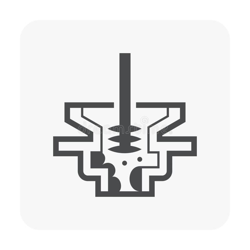 Clogged Problem and Cleaning Out Vector Icon Stock Vector ...