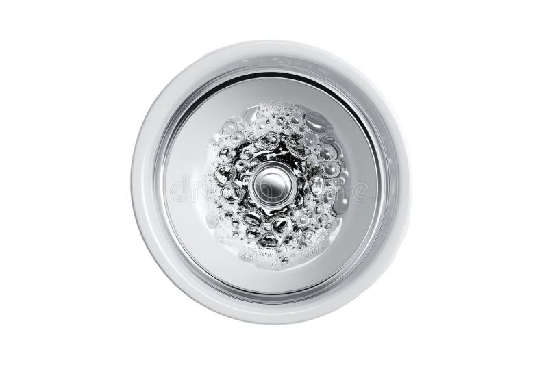Clogged Sink Drain on Transparent Background Stock Illustration ...