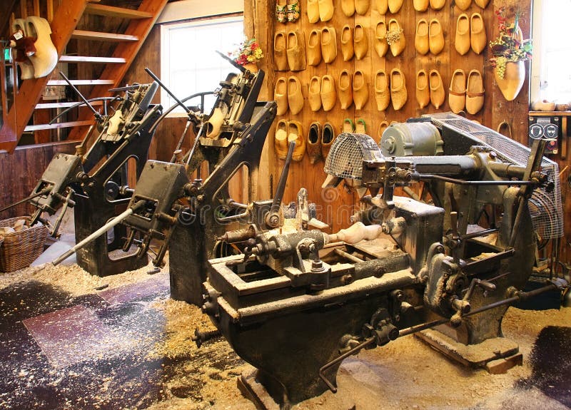 Clogs factory stock image. Image of amsterdam, clogs, holland - 9348233