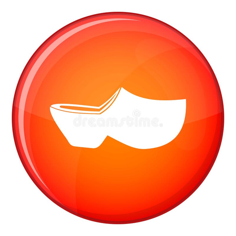 Clogs icon digital blue stock vector. Illustration of blue - 141386536