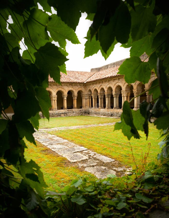 Cloister stock photo. Image of frame, column, closure - 34876632