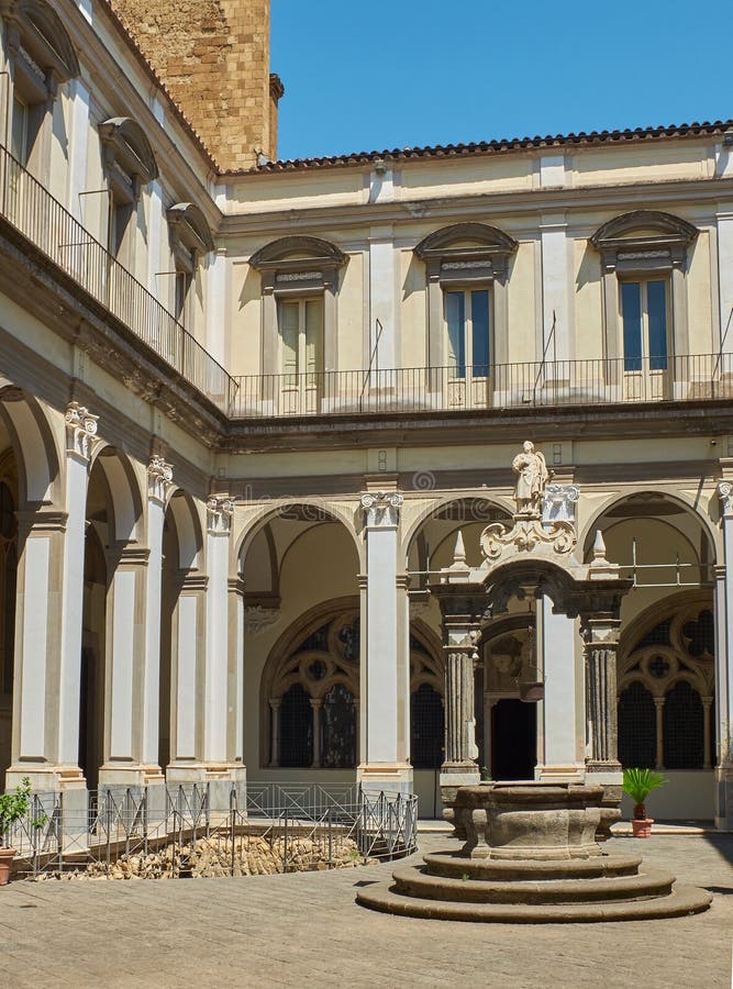 San Lorenzo Maggiore is a Church in Naples, Italy Stock Image - Image ... San Lorenzo Maggiore is a Church in Naples, Italy Stock Image - Image ...