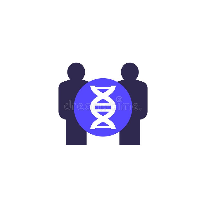 Clones or Cloning Icon on White Stock Vector - Illustration of people ...