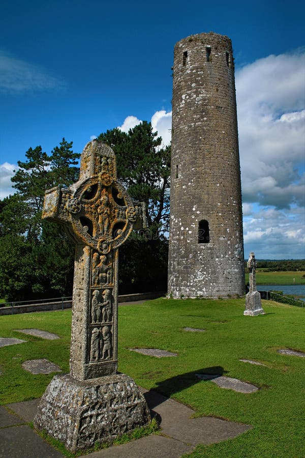 Clonmacnoise, Ireland stock photo. Image of ancient, monastery - 10245918