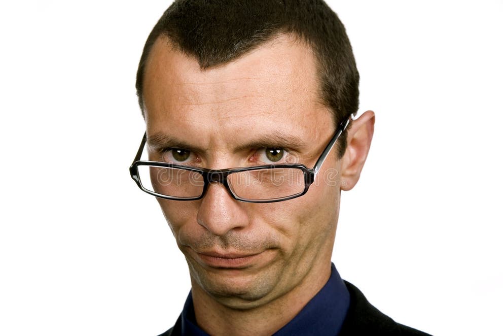 Close stock photo. Image of businessman, studio, cool - 5600524