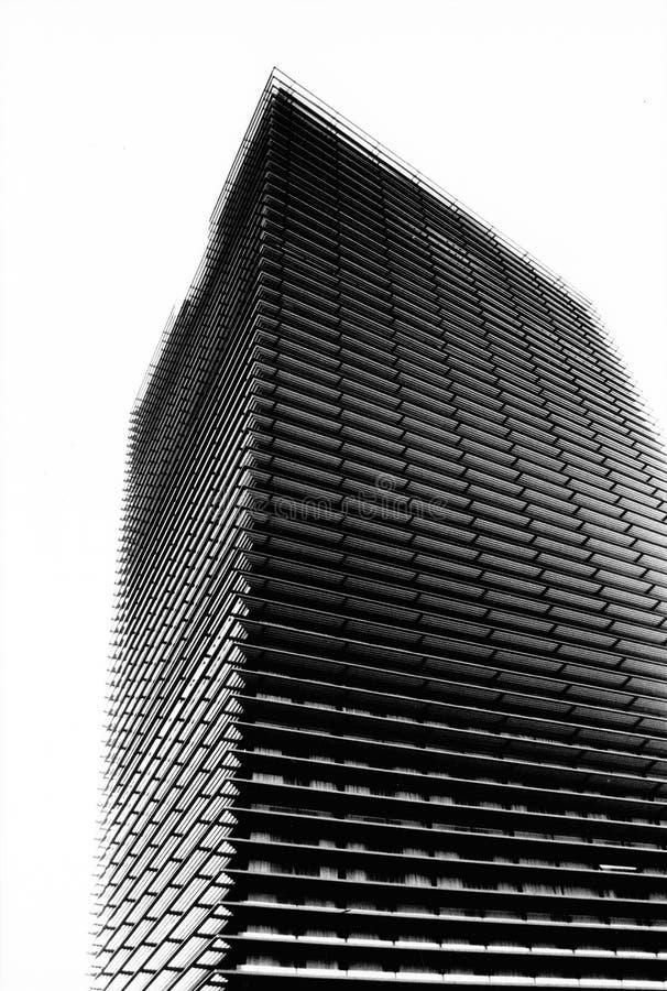 The bending tower stock photo. Image of skyline, white - 100530944