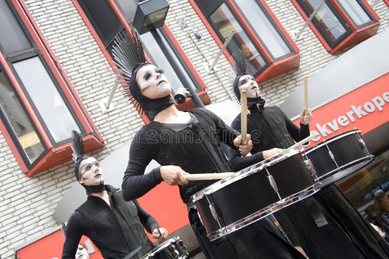 Close-Act theater editorial photo. Image of street, drum - 28259121