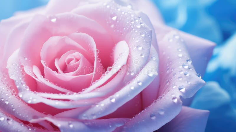 Close Blue Macro Background Stock Illustration - Illustration of ...