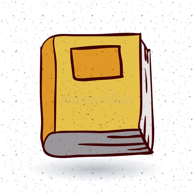 Close Book and Literature Design Stock Vector - Illustration of media ...