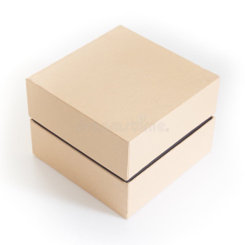 Close box isolated stock image. Image of ship, parcel - 99651859