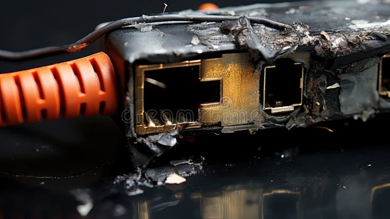 Broken Cable Stock Illustrations – 2,878 Broken Cable Stock ...