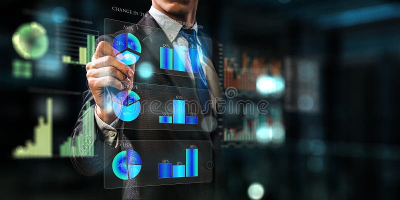 Media Technologies for Business. Mixed Media Stock Photo - Image of ...