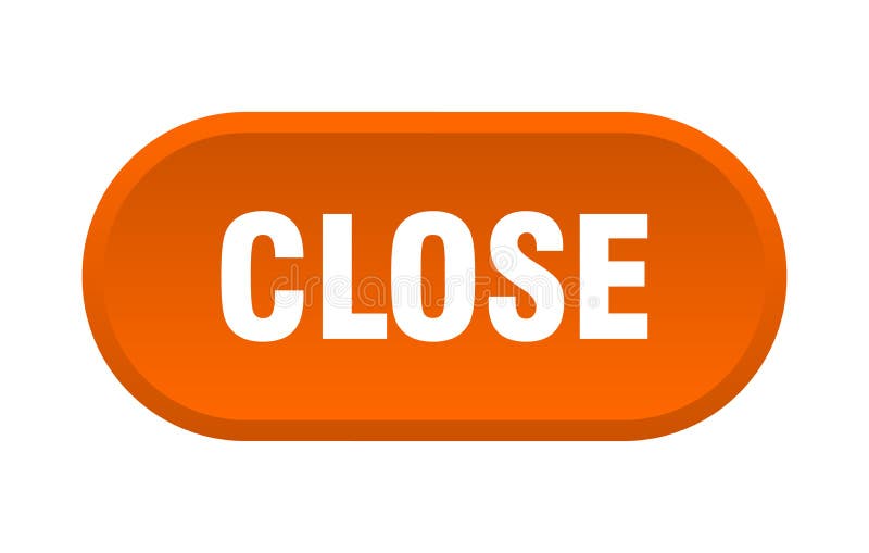 Close button stock vector. Illustration of close, sticker - 158485593