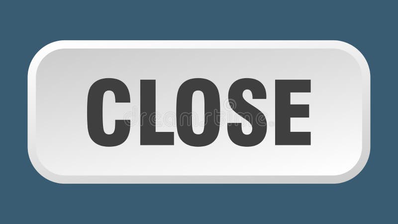 Close button stock vector. Illustration of close, sticker - 158485593