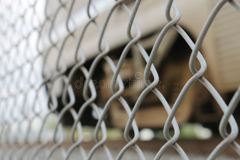 Up Close Chain Link Fence Angled Stock Photos - Free & Royalty-Free ...